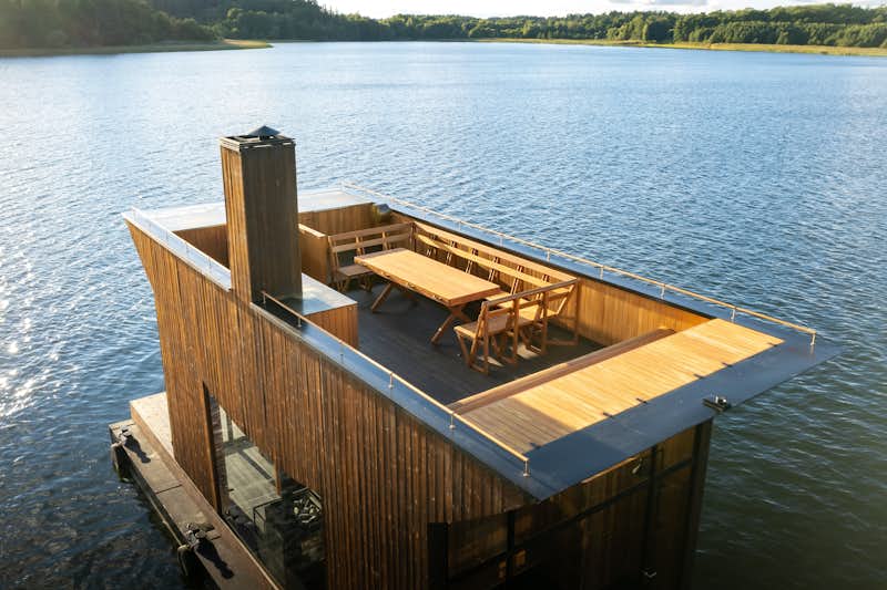 Photo 6 of 27 in This Floating Sauna in Stockholm’s Archipelago Lets ...