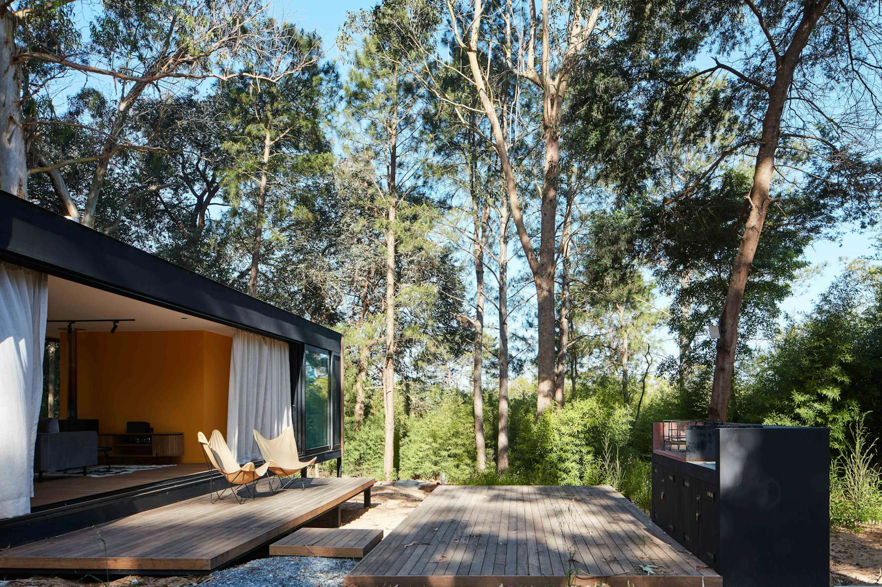 Photo 8 of 15 in A Prefab Cabin Camouflaged in a South American Forest ...