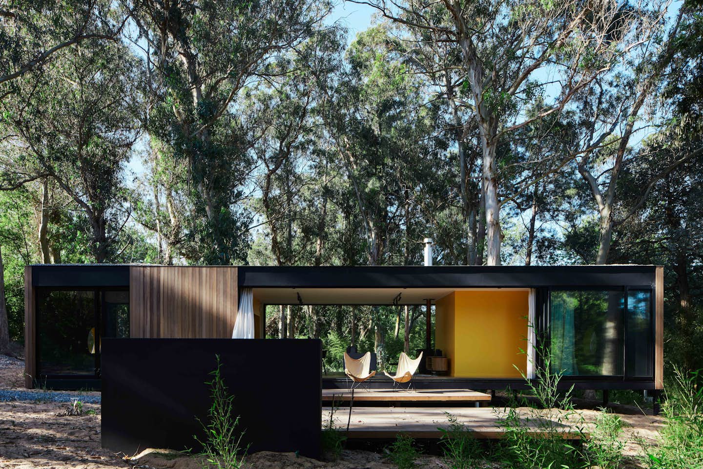 Photo 6 of 15 in A Prefab Cabin Camouflaged in a South American Forest ...