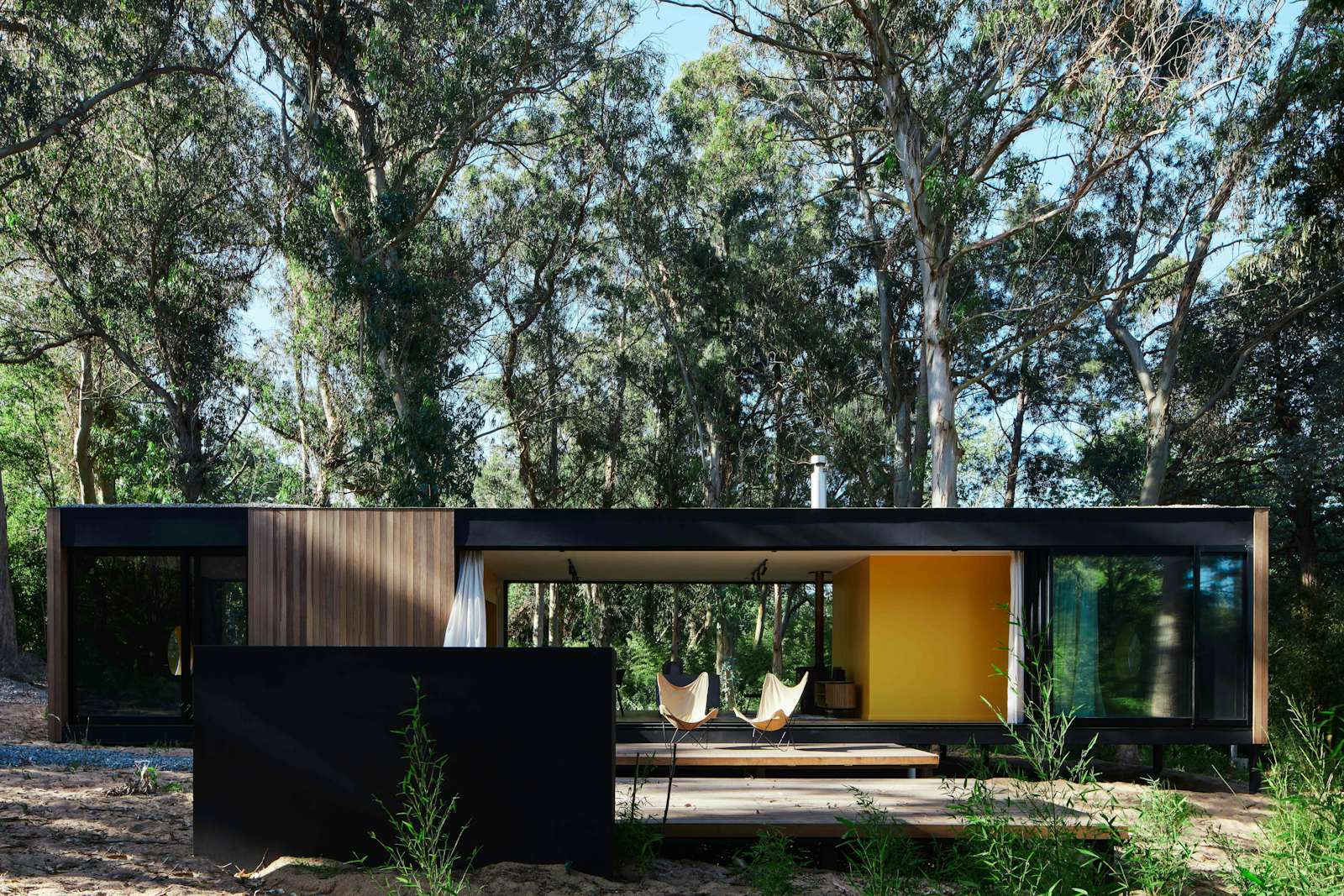 Photo 6 of 15 in A Prefab Cabin Camouflaged in a South American Forest ...