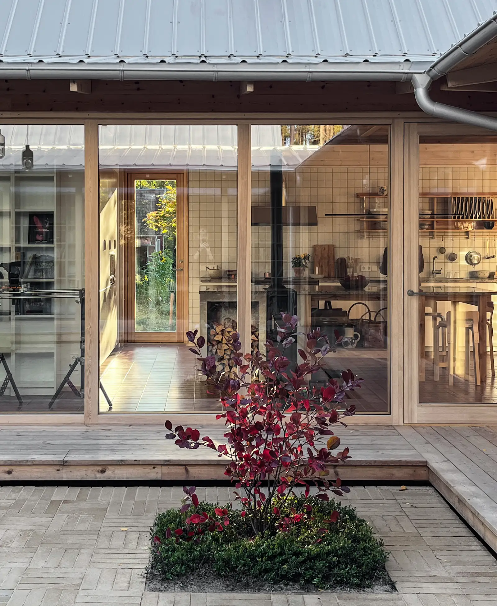 This Book-Filled Swedish Cabin Is a Bibliophile’s Dream - Dwell