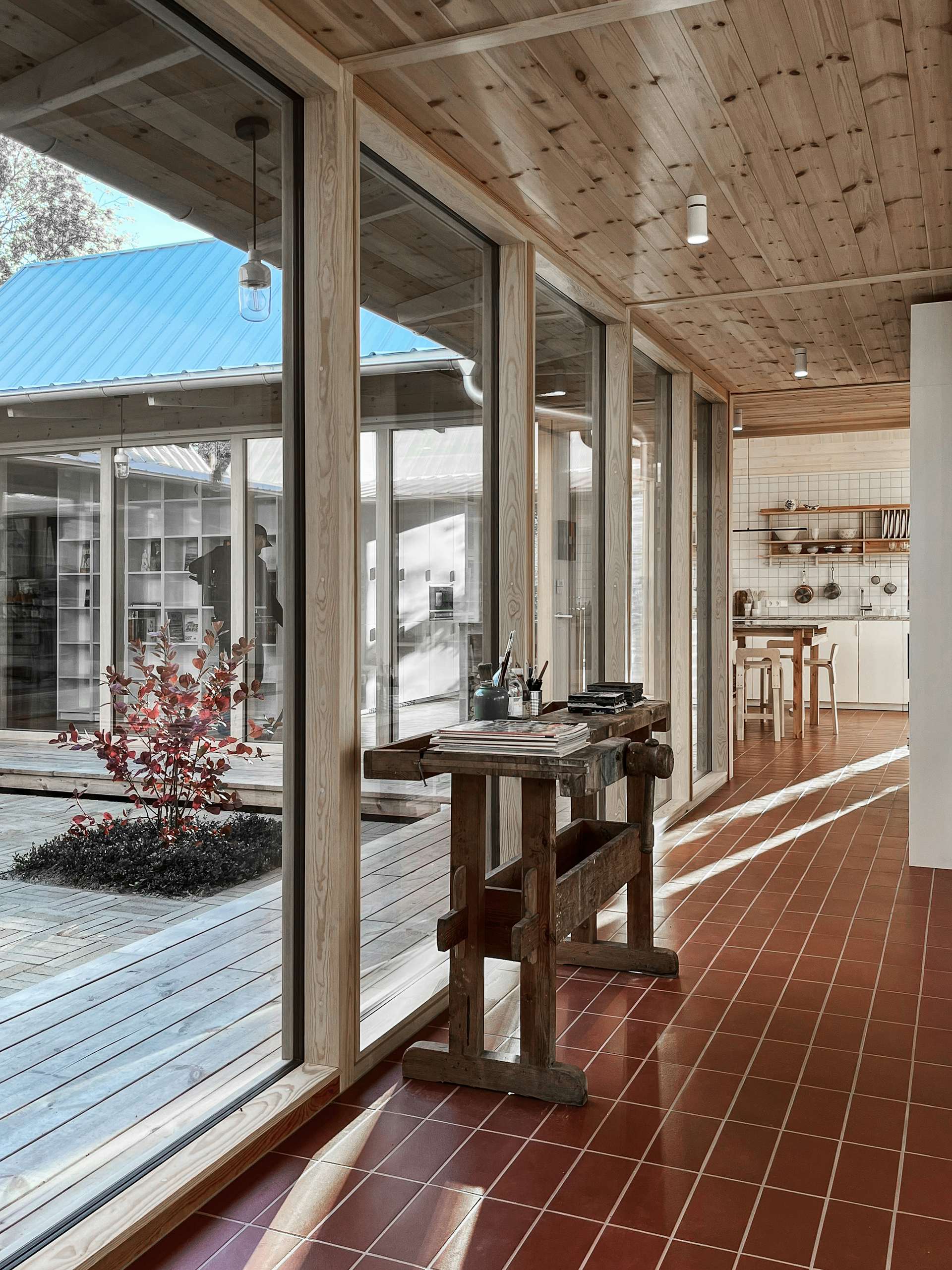 Photo 11 of 21 in This Book-Filled Swedish Cabin Is a Bibliophile’s ...