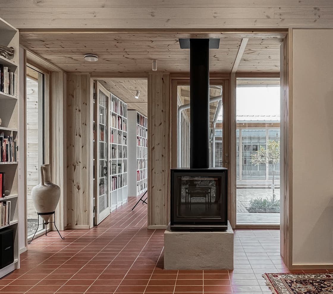 Photo 7 of 21 in This Book-Filled Swedish Cabin Is a Bibliophile’s ...