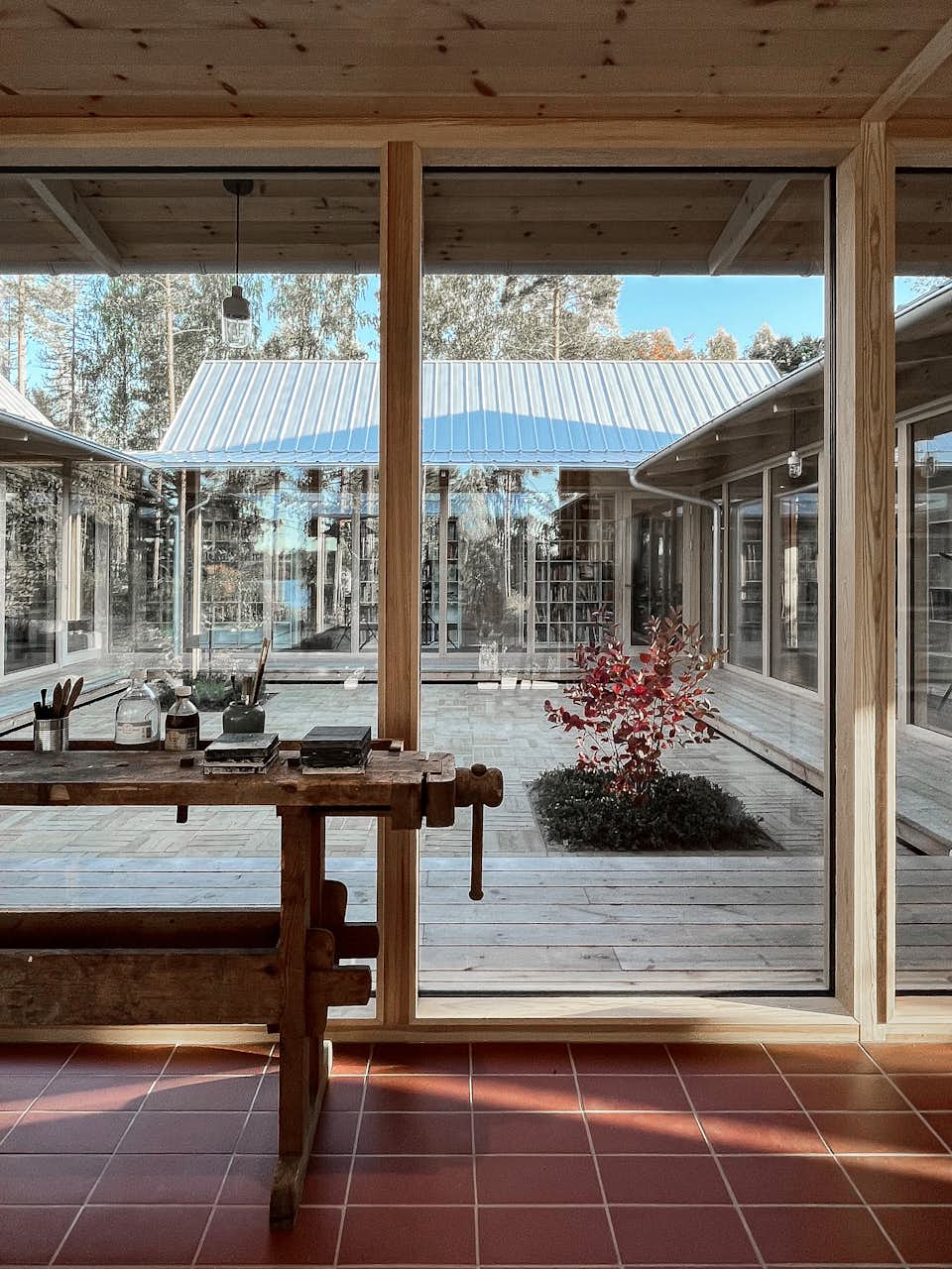 Photo 6 of 21 in This Book-Filled Swedish Cabin Is a Bibliophile’s ...