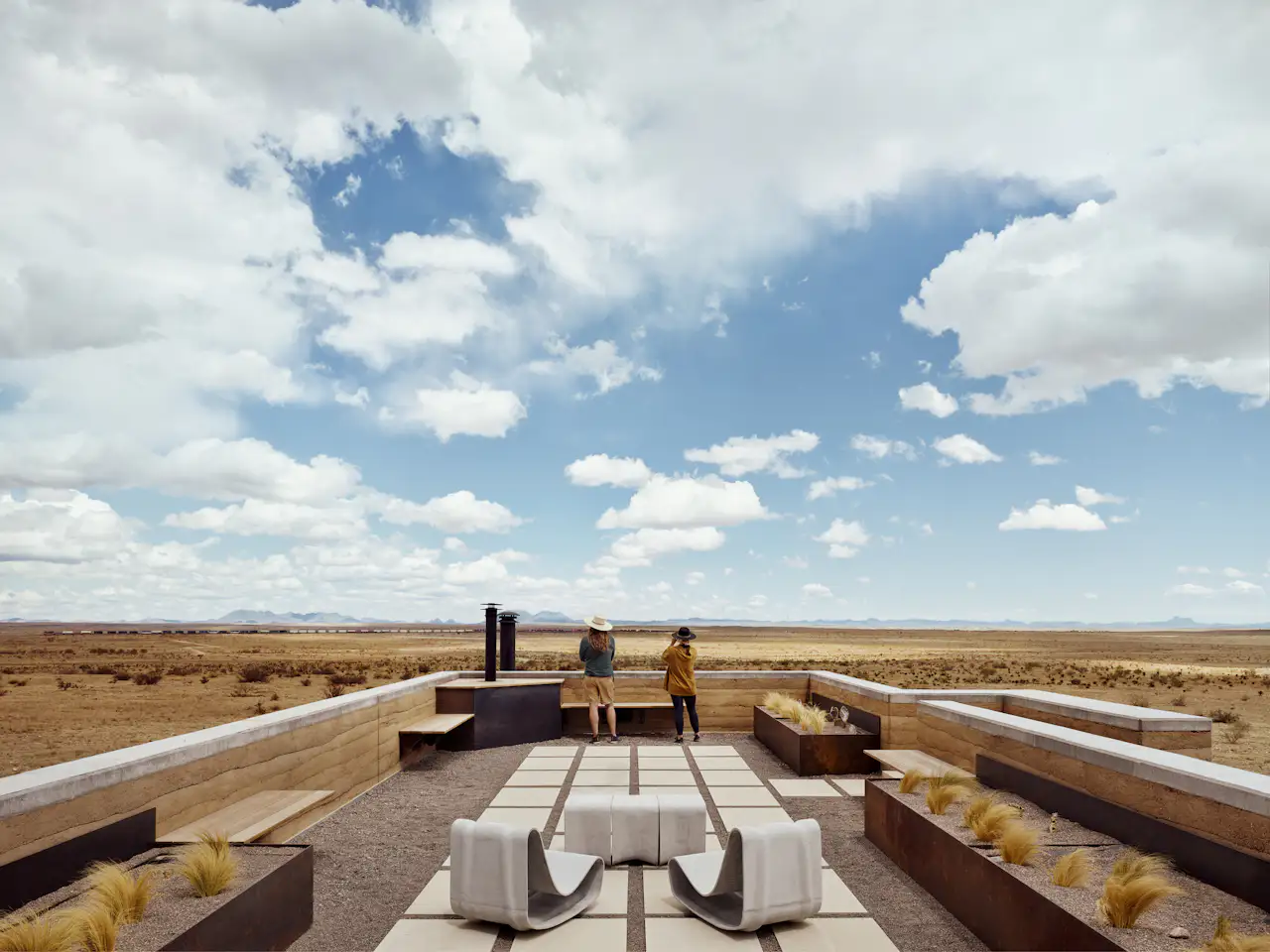 Photo 22 of 22 in Monolithic Rammed Earth Walls Keep This Marfa Ranch ...