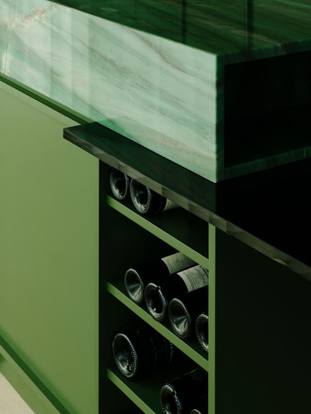 Photo 7 of 17 in A Big Green Box Adds Flair and Function to an Open ...