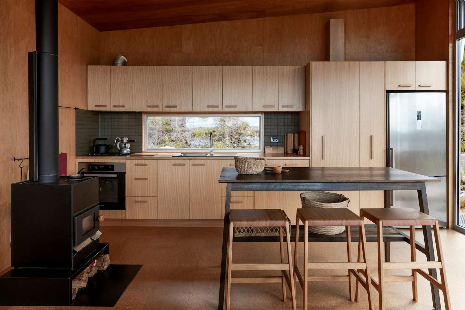 Photo 16 of 27 in A Corrugated Steel Shell Gives Way to Warm Timber ...