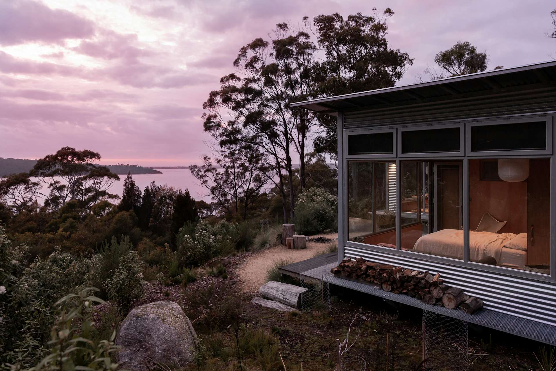 Photo 7 of 27 in A Corrugated Steel Shell Gives Way to Warm Timber ...