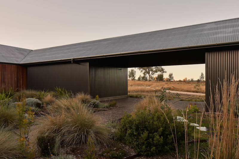 Photo 7 of 25 in A Mighty Corrugated Metal Roof Ties Together a ...
