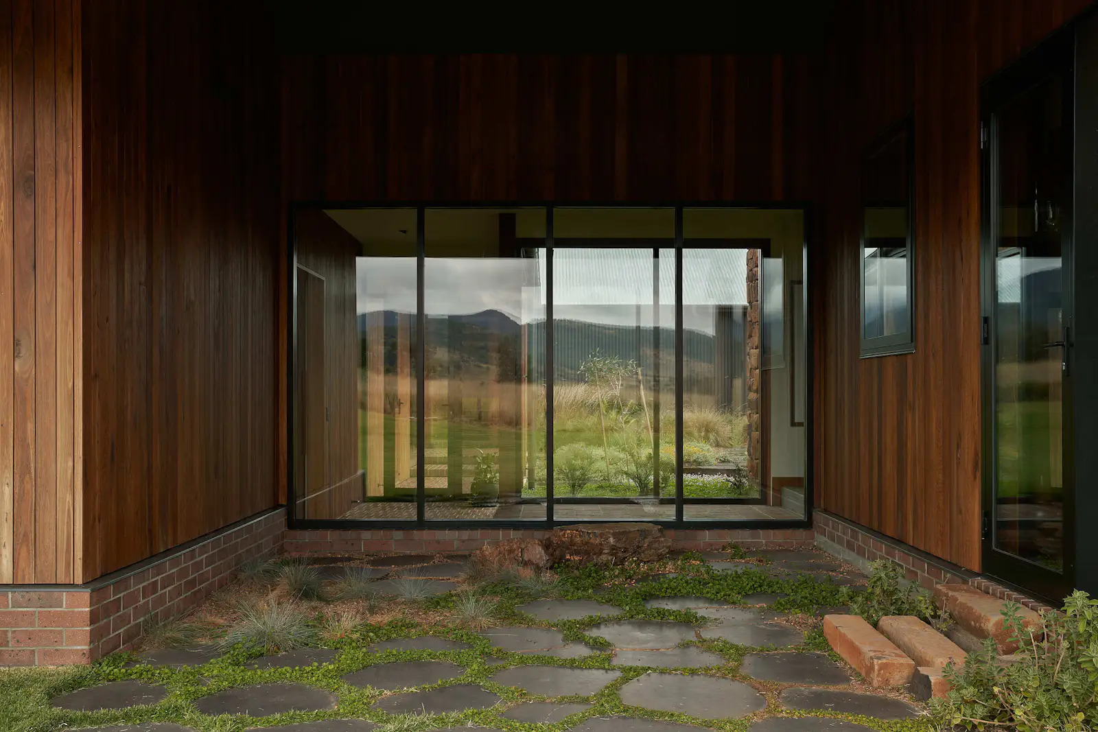 Photo 4 of 25 in A Mighty Corrugated Metal Roof Ties Together a ...