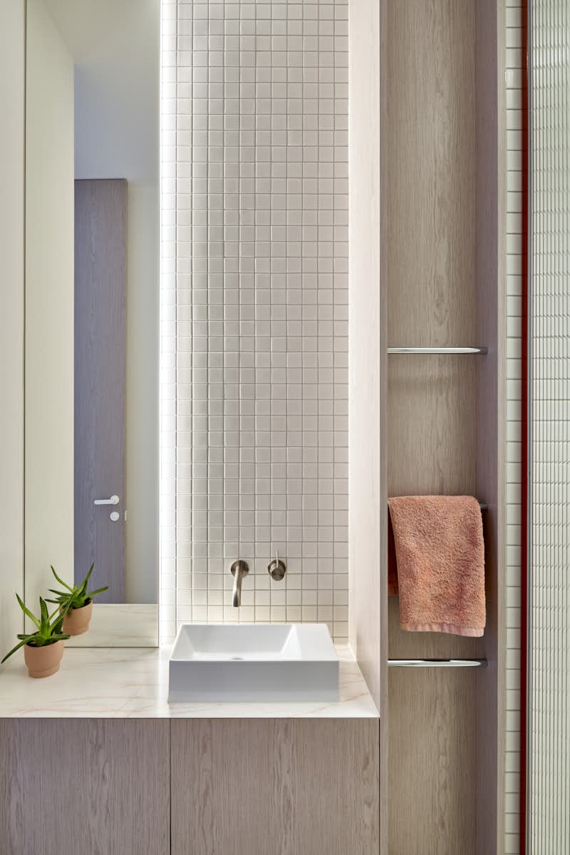 Photo 14 of 15 in A Modest Brick Home’s Curving Entry Inspires a ...