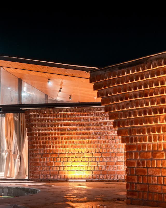 Photo 7 of 17 in Mesmerizing Brick Walls Symbolize Resilience at This ...