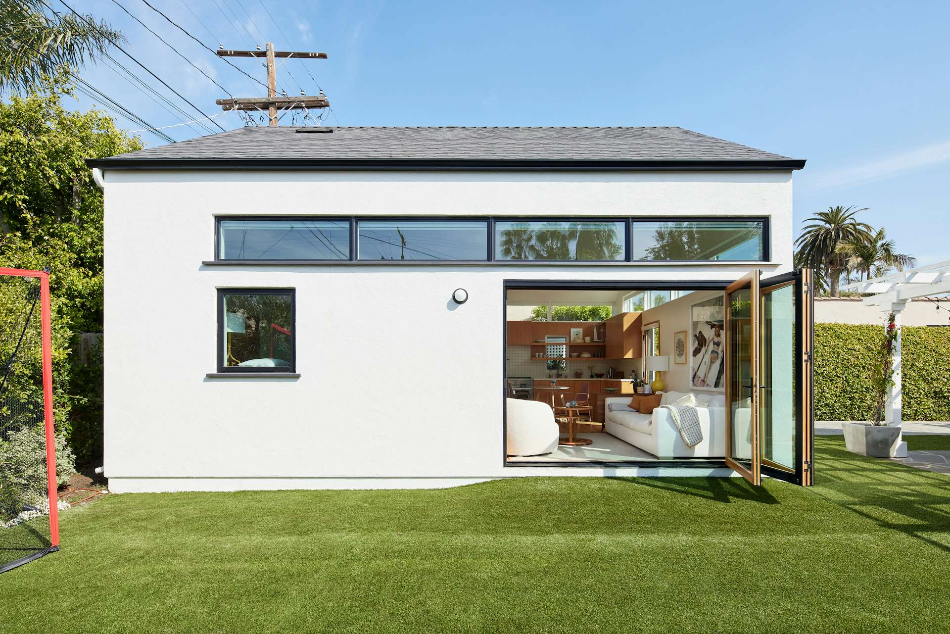 Photo 1 of 12 in Clerestories and a Pitched Roof Cap This $330K Garage ...
