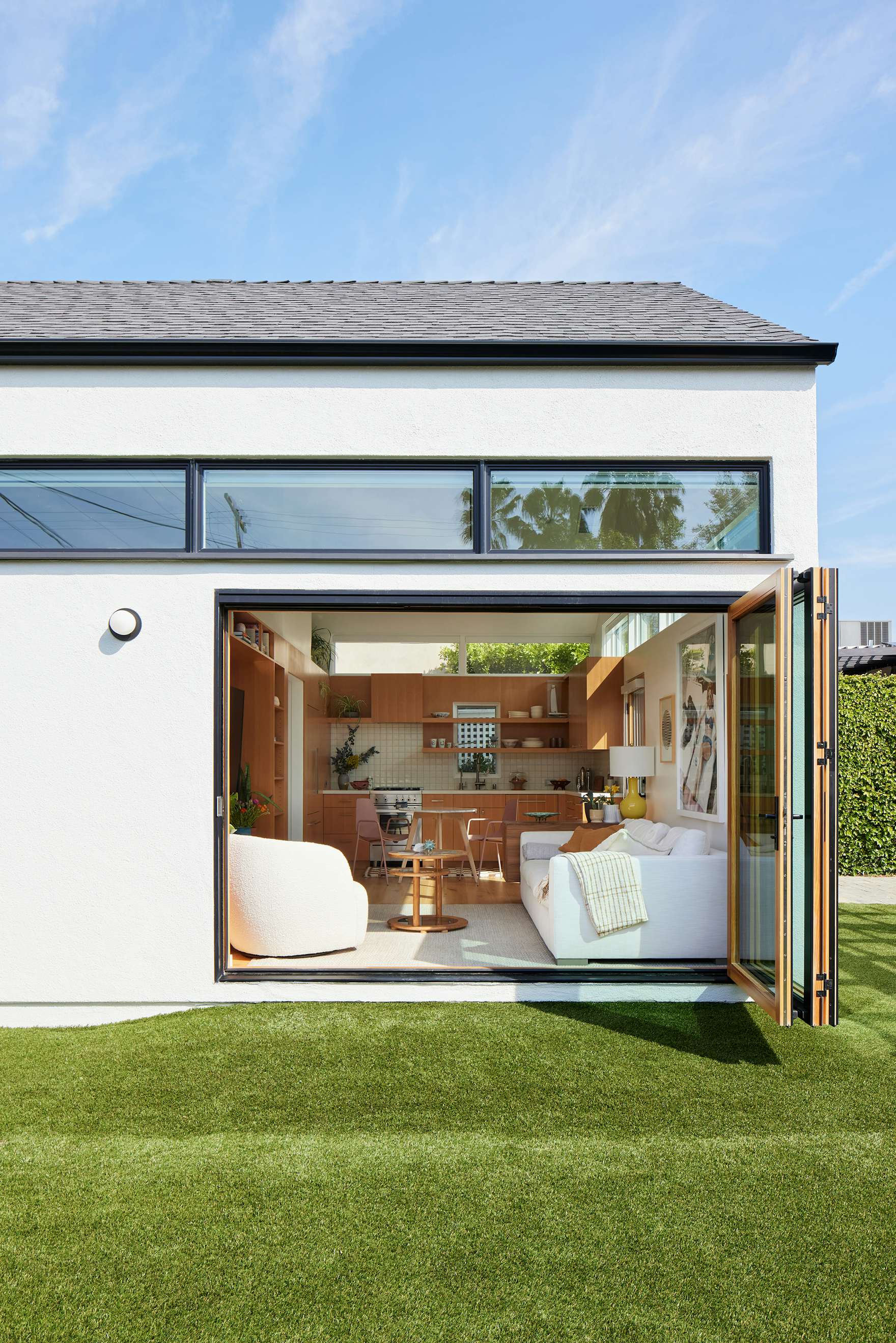 Photo 3 of 12 in Clerestories and a Pitched Roof Cap This $330K Garage ...