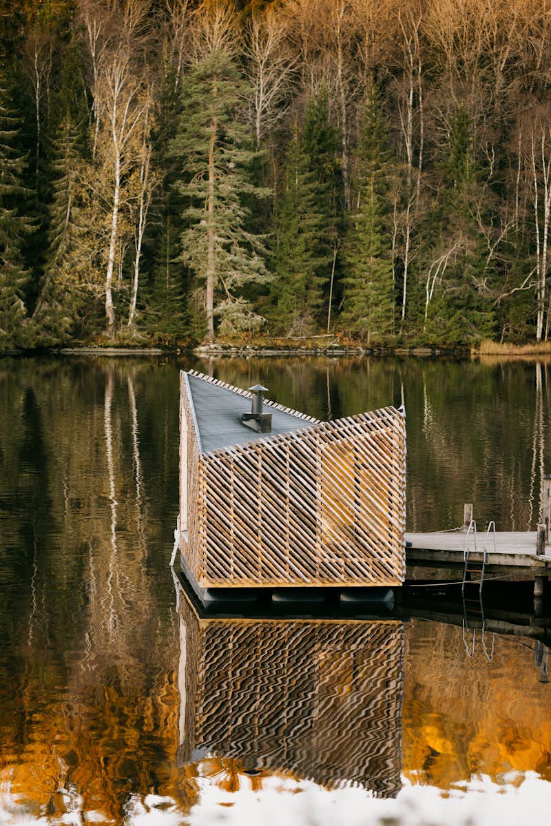 Photo 3 of 10 in You Can Rent This Floating Cabin That Cruises the ...