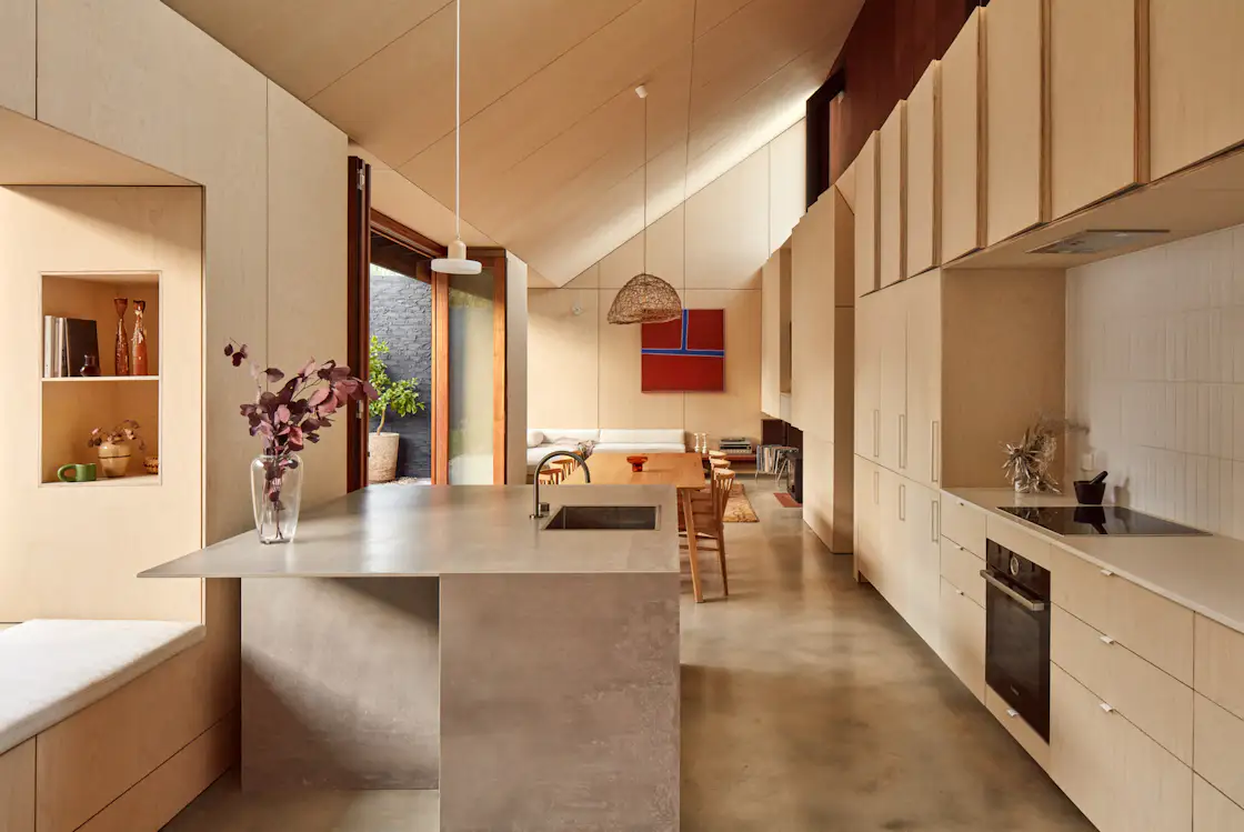 Photo 6 of 22 in Dark Timber Cladding Hides a Soaring Extension at the ...