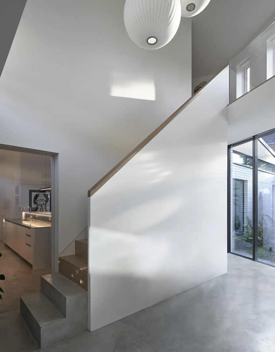 Photo 15 of 22 in An Angular Brick and Steel Home in London Stands Out ...