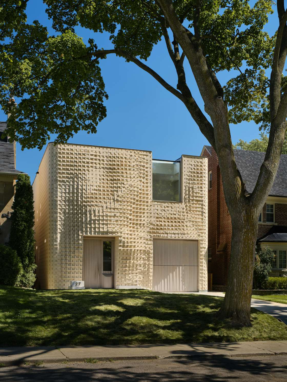 Photo 2 of 19 in In Toronto, a Pin Art–Esque Brick Facade Makes an ...
