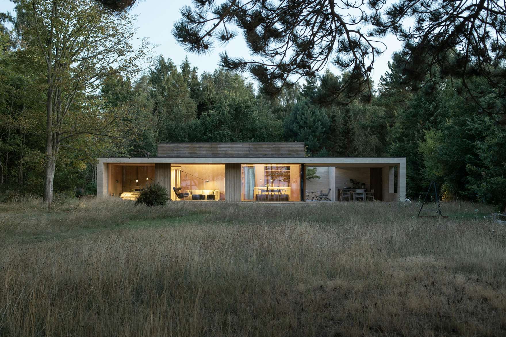 Photo 3 of 14 in Hawthorn Trees Grow Right Through the Decking at This ...