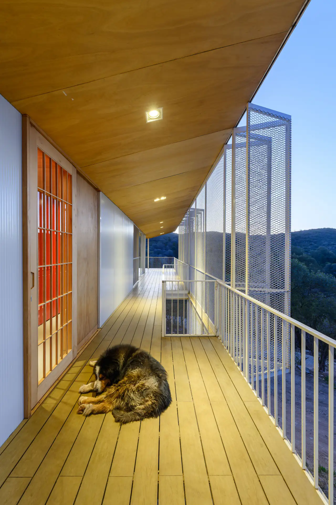 Photo 12 of 15 in Moveable Screens Let the Owners of This Prefab Home ...