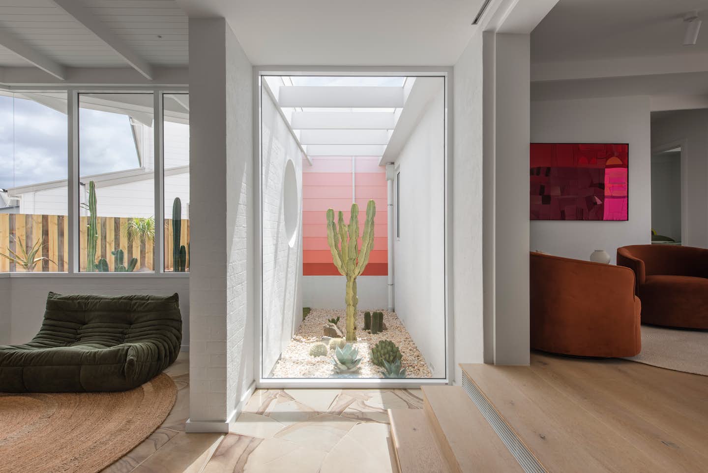 Photo 7 of 23 in This Elevated Australian Beach Shack Has a Vaporwave ...