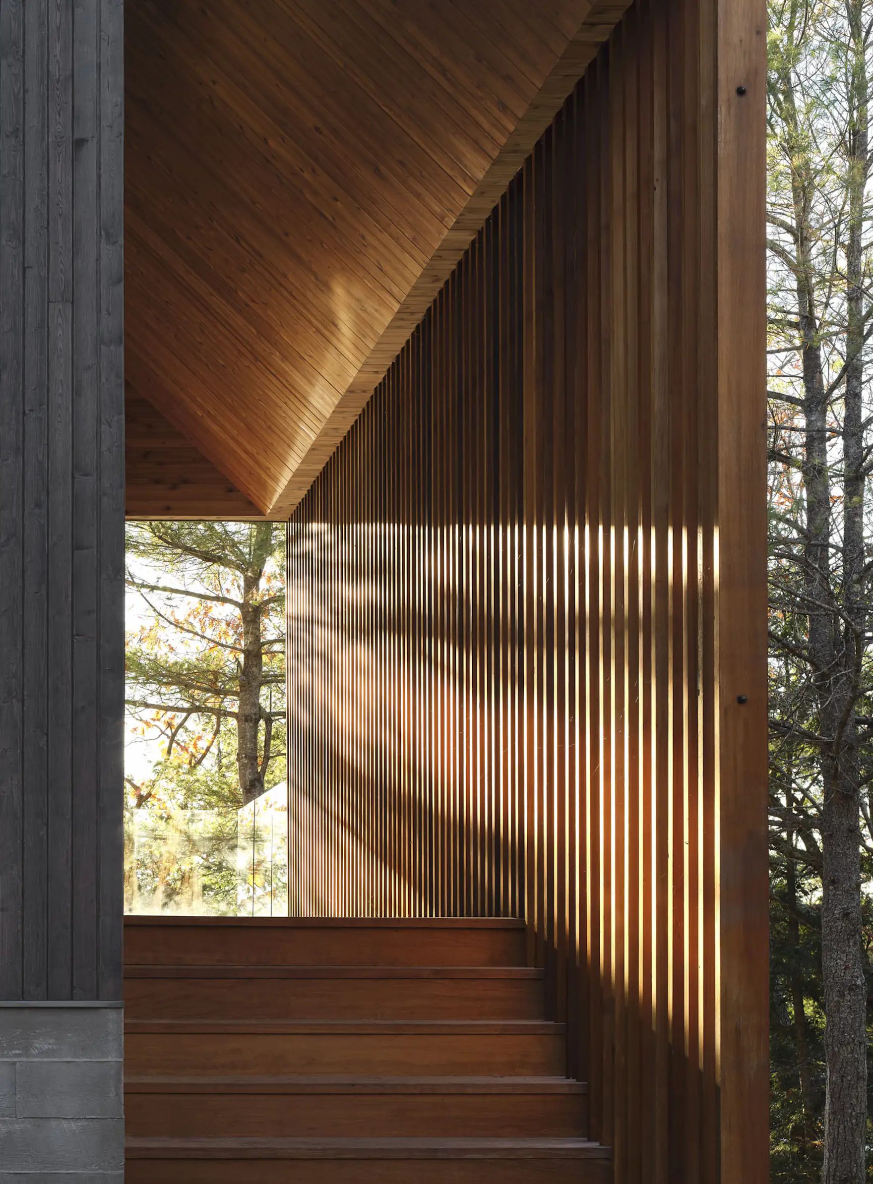 This Compact Canadian Home Reimagines The Classic Log Cabin - Dwell