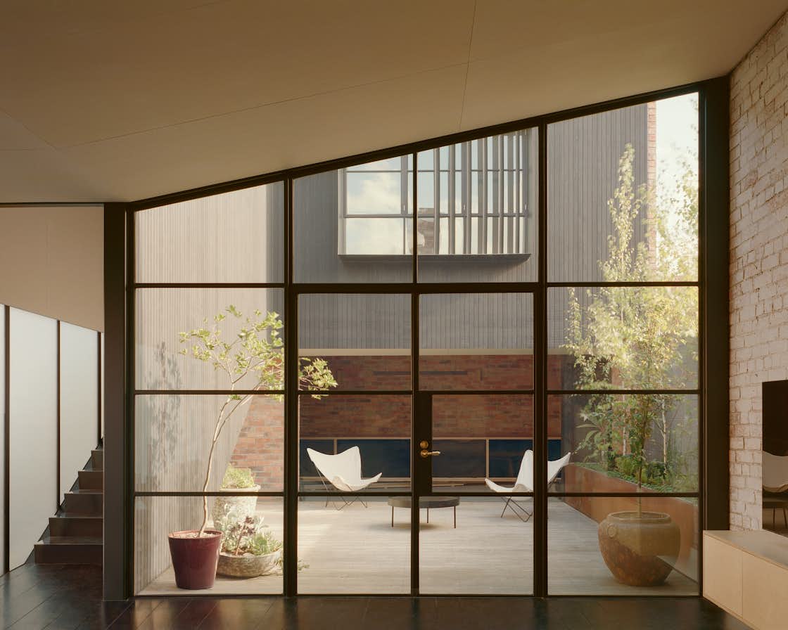 Photo 10 of 18 in Frosted Windows at This Australian Home Hide the ...