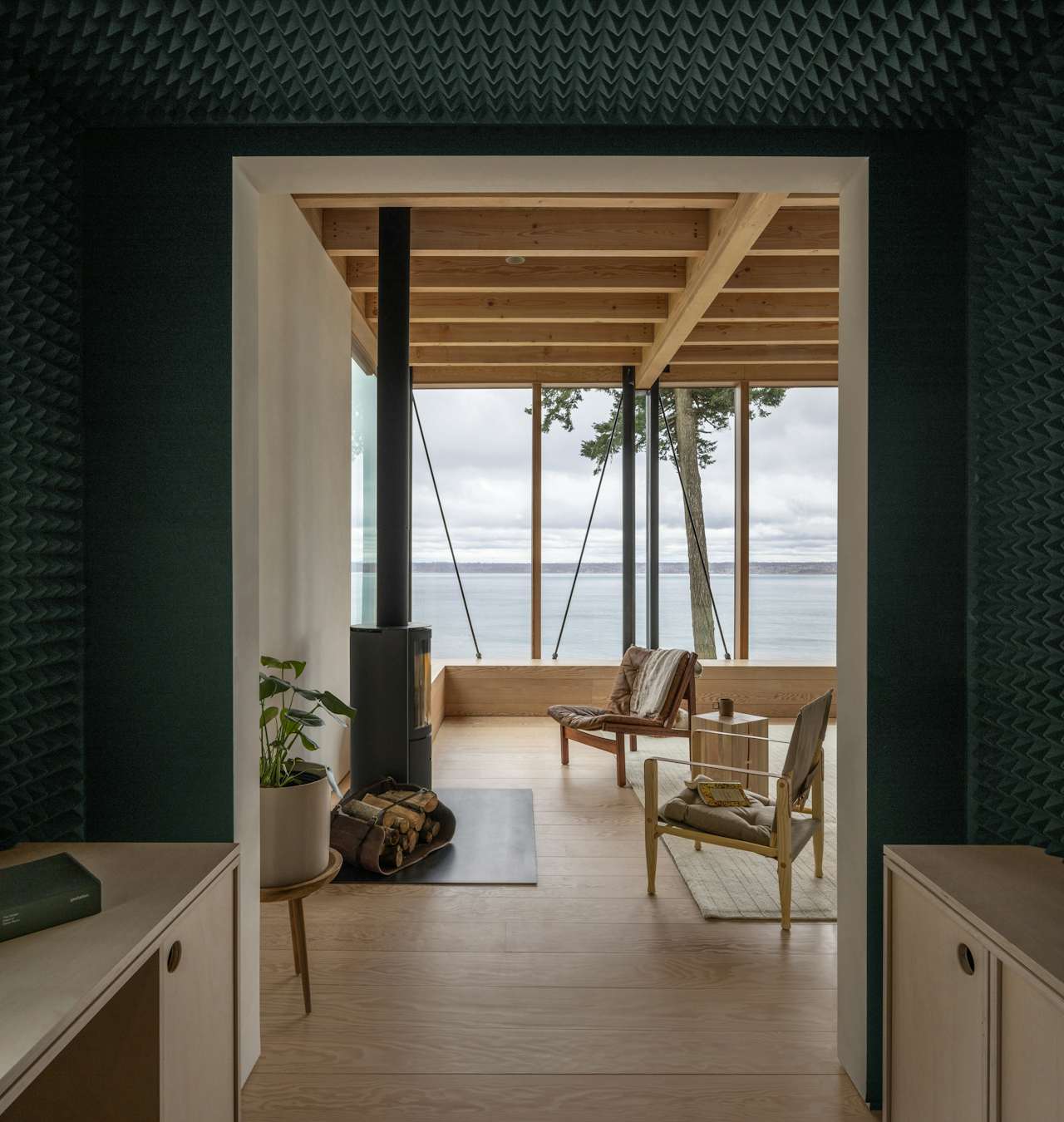 Photo 8 of 15 in This Renovated Family Cabin Feels Like It’s Hovering ...