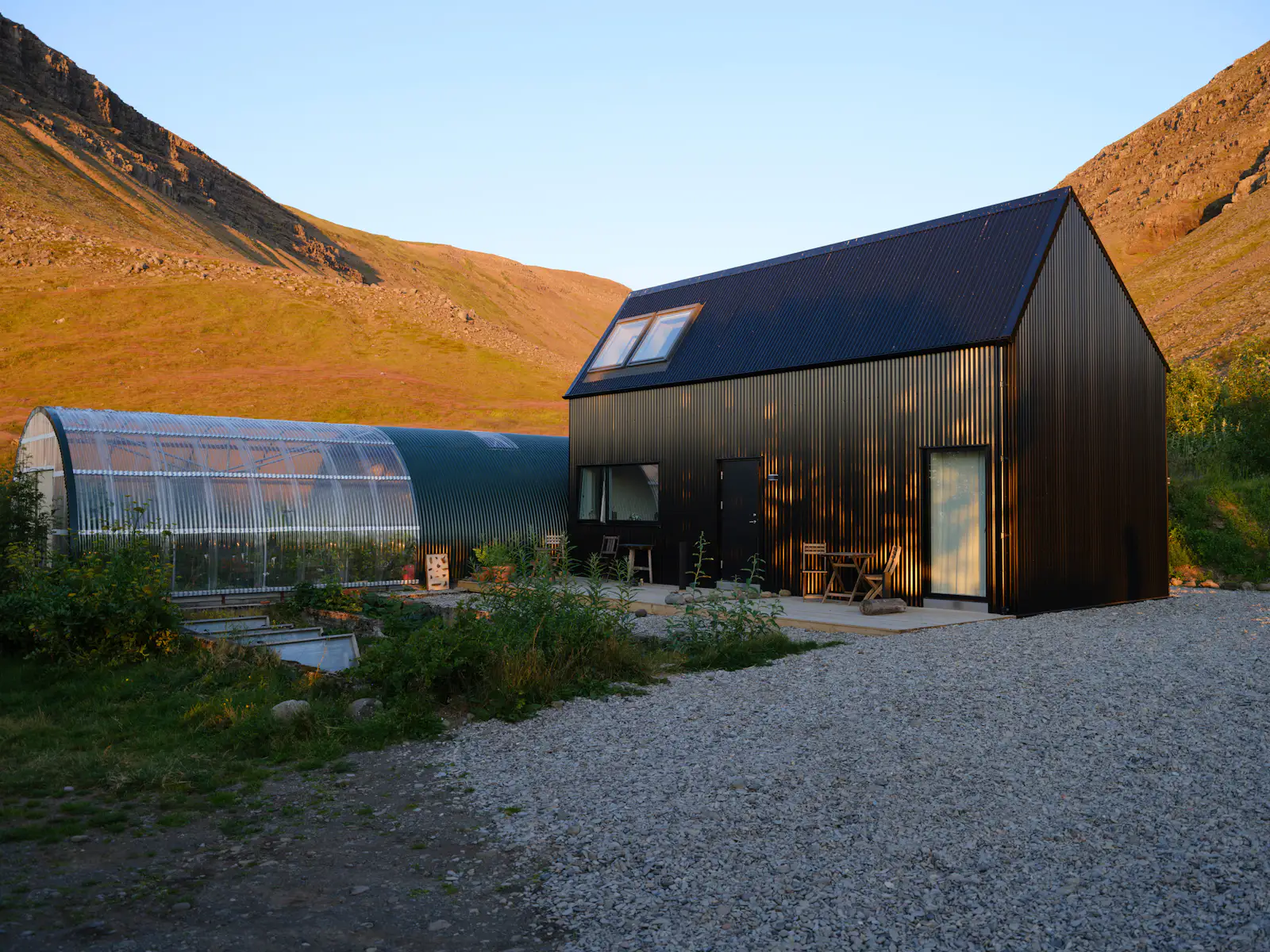 Photo 4 of 17 in An Icelandic Cabin’s Pitched Roof Mirrors the Mountain ...