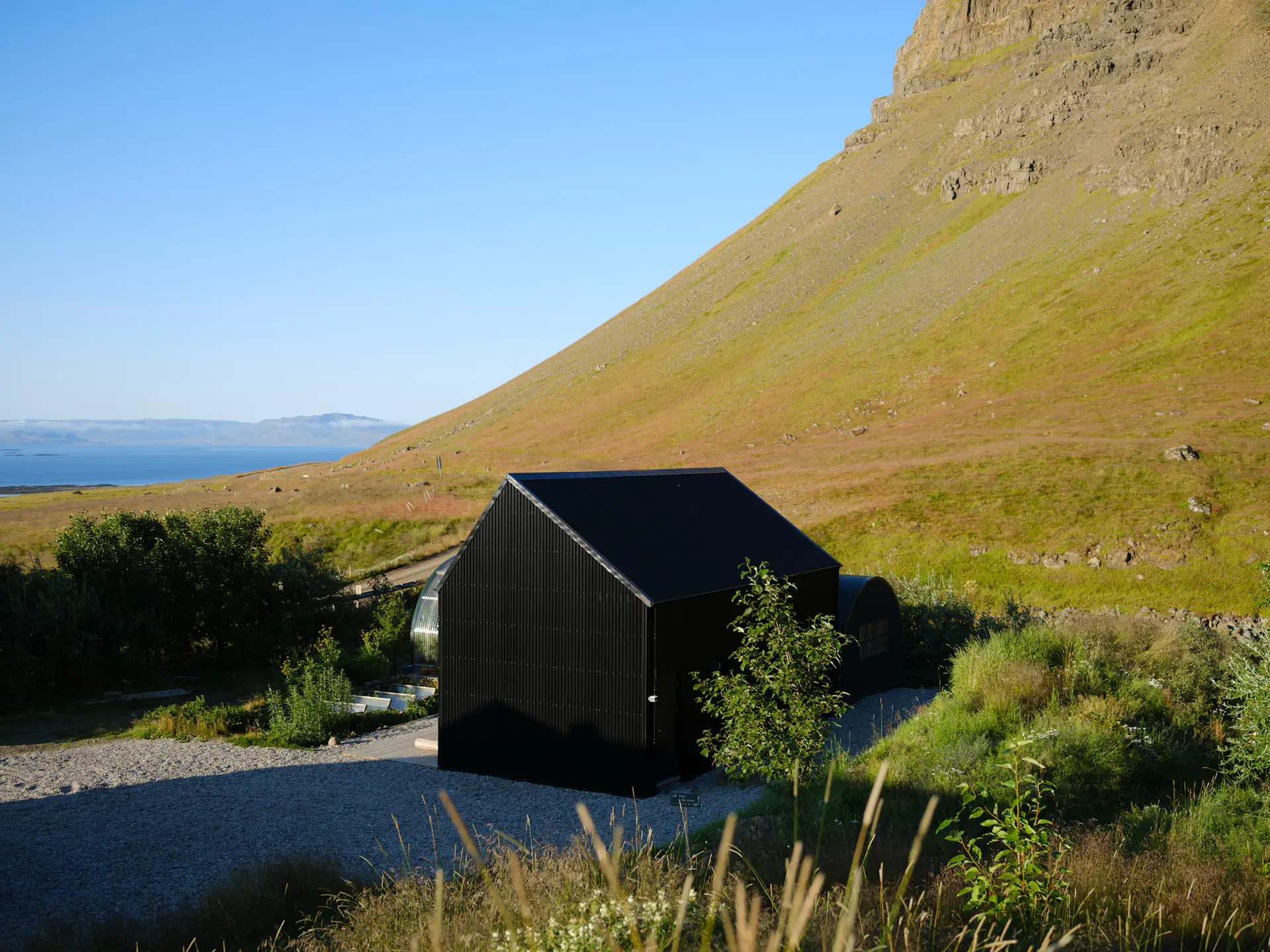 Photo 4 of 17 in An Icelandic Cabin’s Pitched Roof Mirrors the Mountain ...