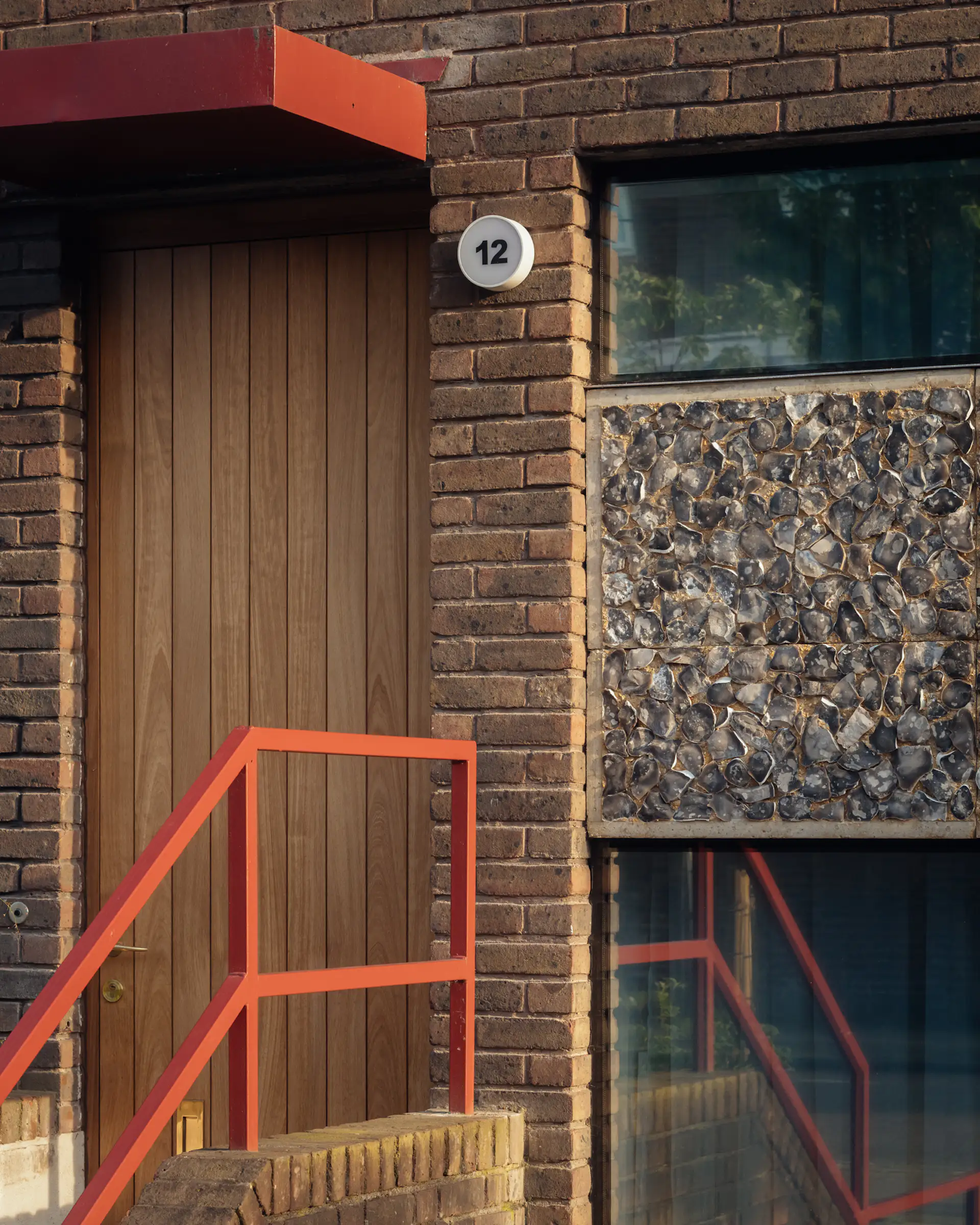 Photo 1 of 15 in Red Steel and Brick Enliven a ’70s Row House ...