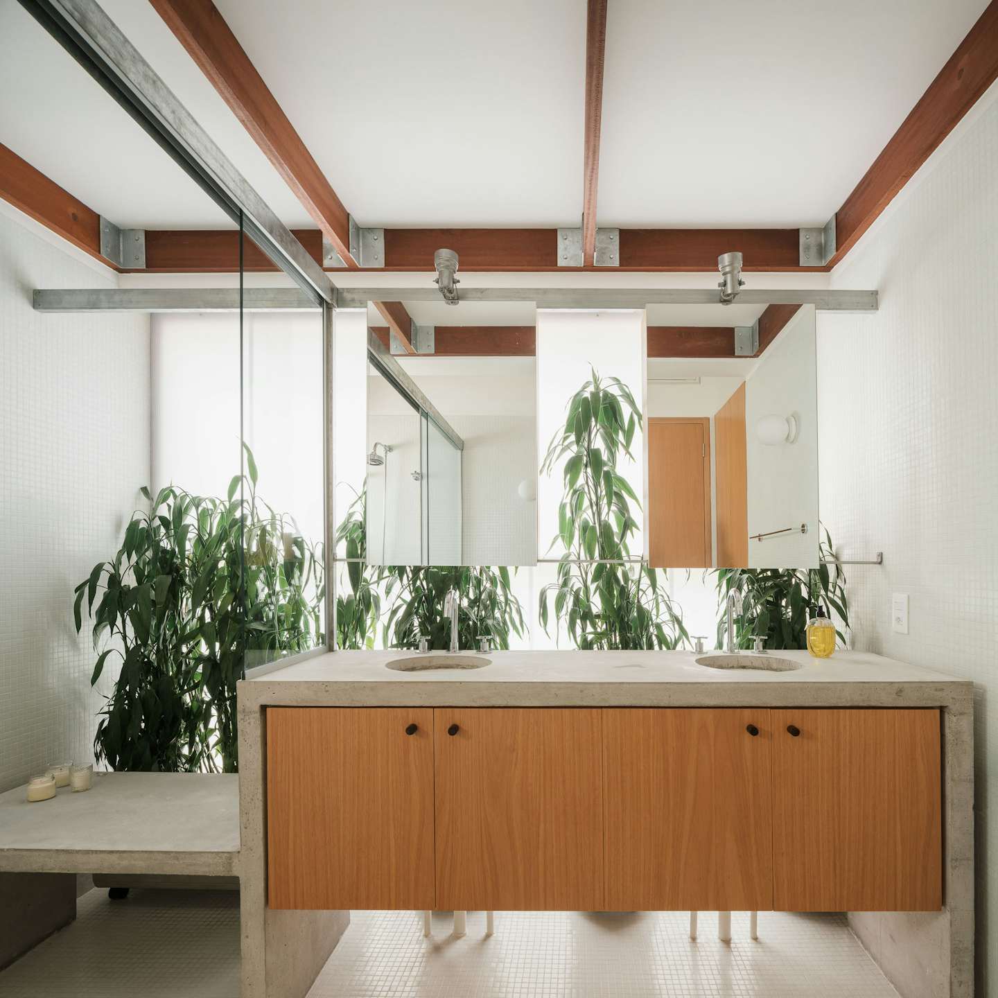 Photo 10 of 15 in This São Paulo Home’s Garage Is Now a Lush Entry ...