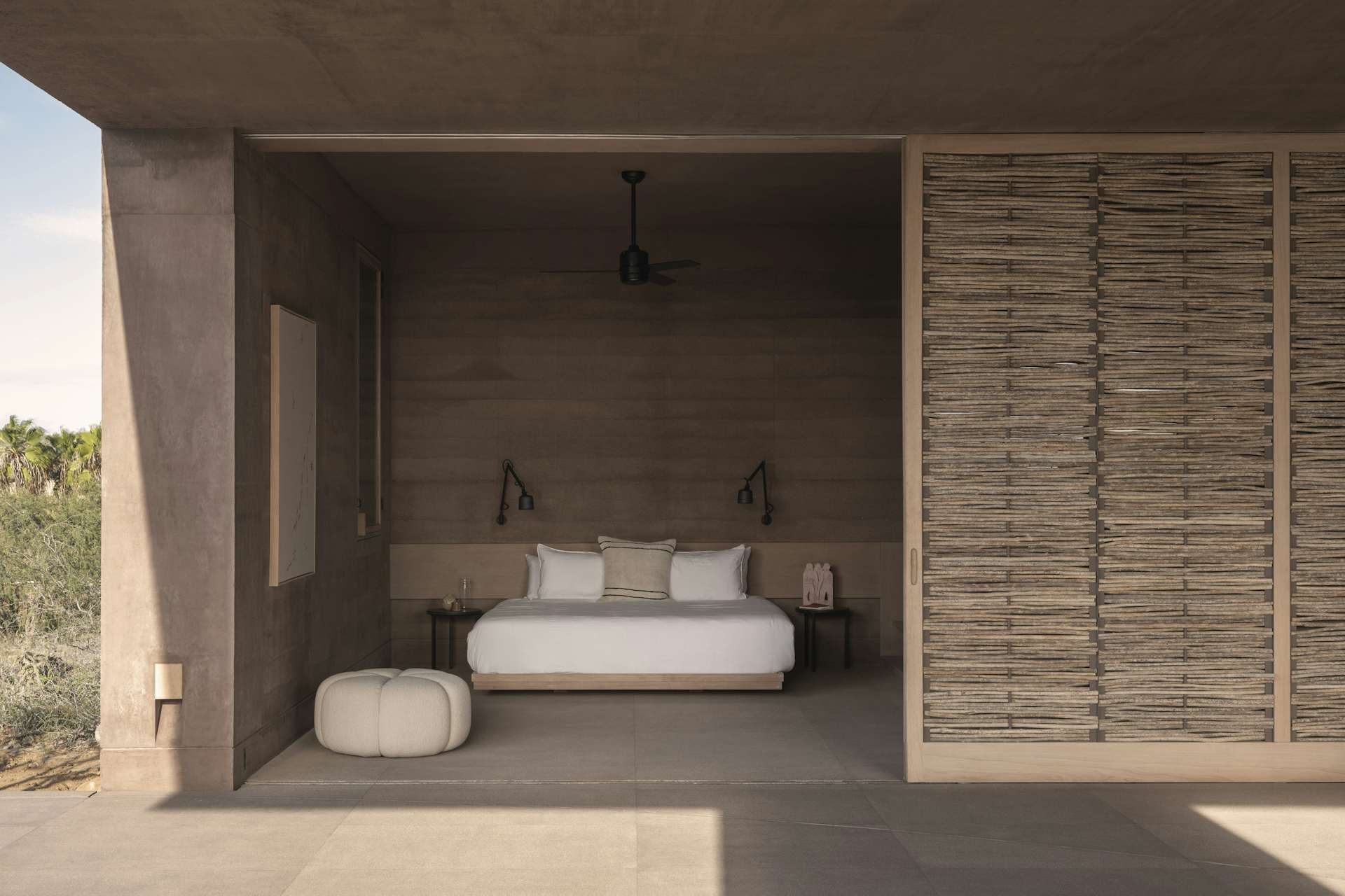 Photo 10 of 15 in A Dusty-Pink Rammed Earth Home Appears to Rise Out of the Baja Desert - Dwell