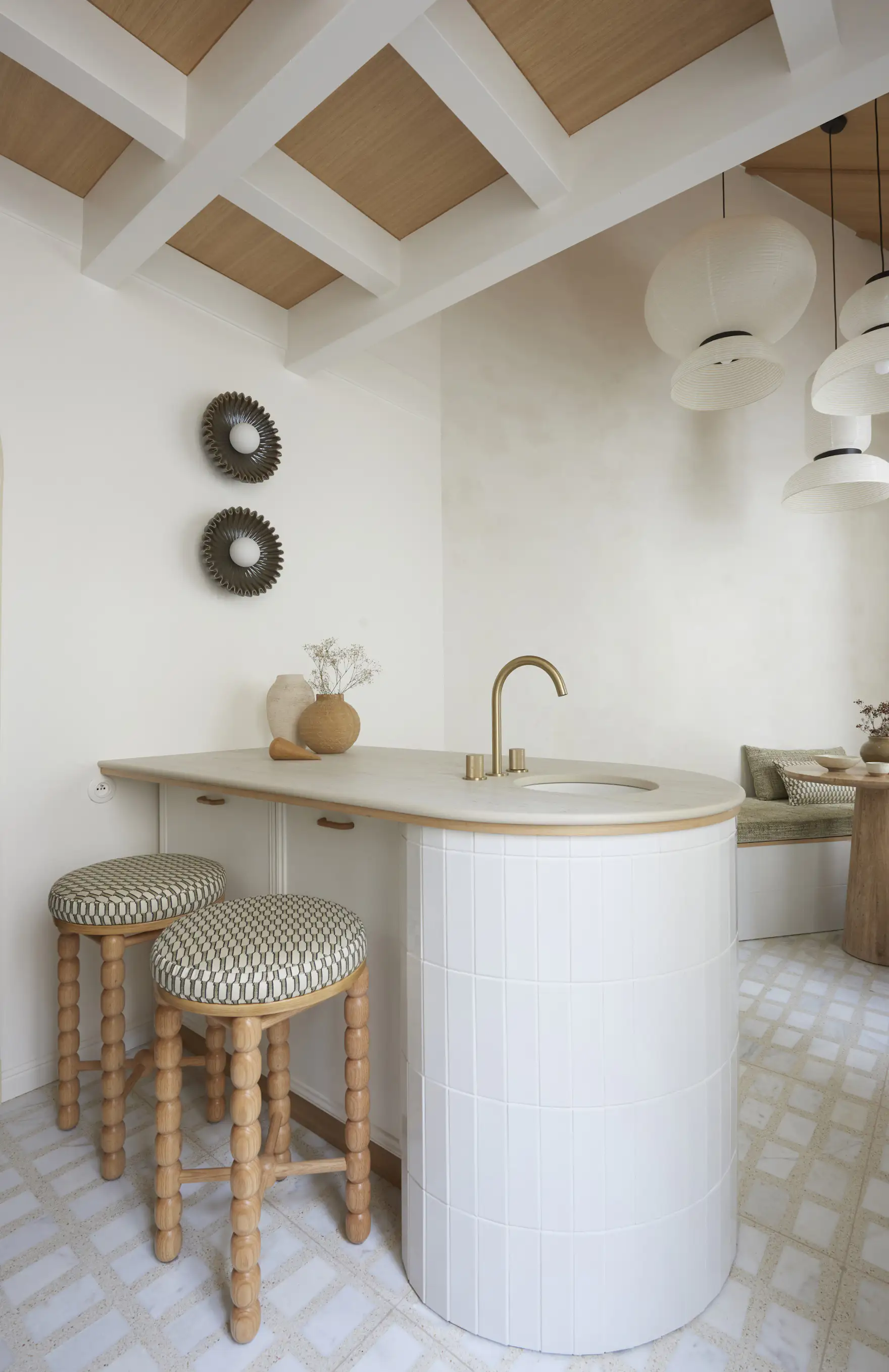 Photo 8 of 17 in In Paris, an 1800s Horse Stable Is Now an Earth-Toned ...