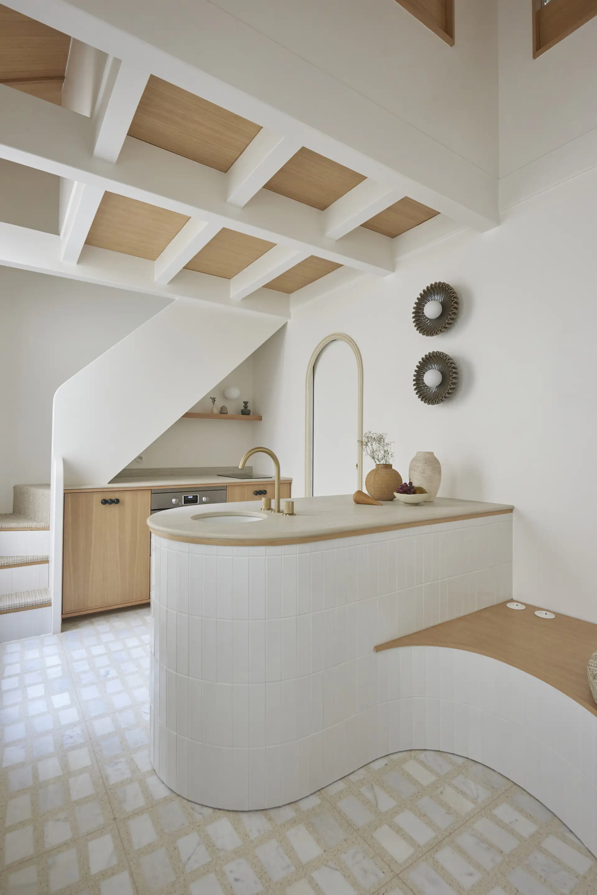 In Paris, an 1800s Horse Stable Is Now an Earth-Toned Tiny Apartment ...