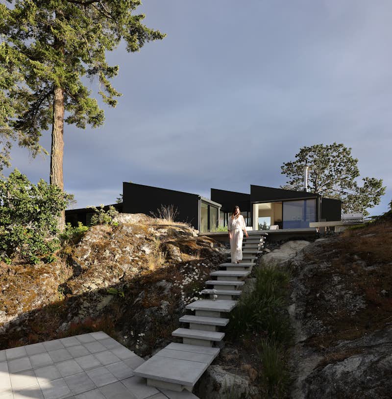 Photo 1 of 15 in A Pointy, Cantilevered Extension Enhances a ’60s Home ...