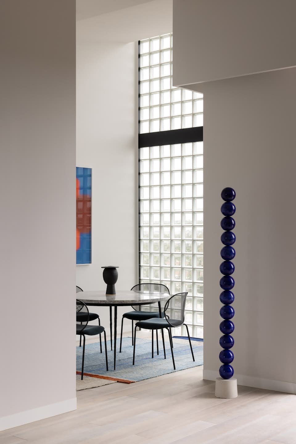 Photo 12 of 17 in Retro Glass Bricks Stack to the Sky at This ...