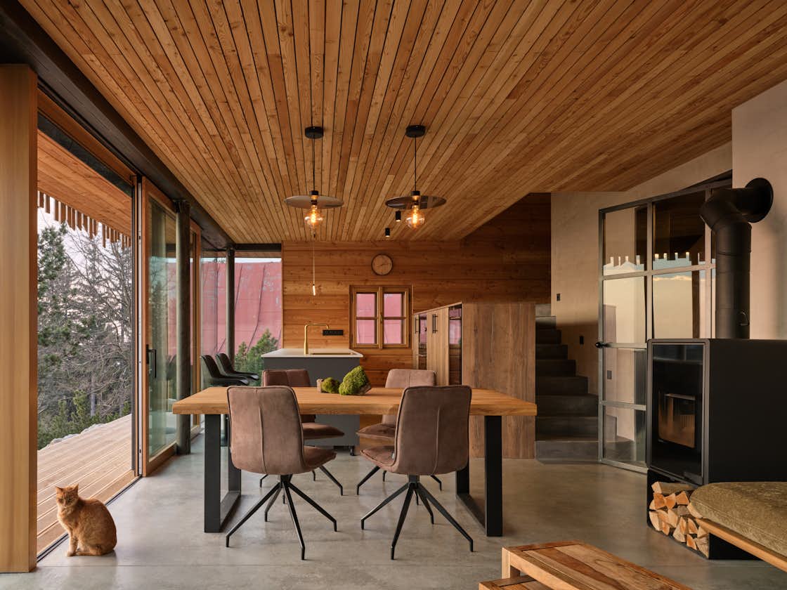 Photo 7 of 14 in One Side of This Czech Home Feels Like a Traditional ...