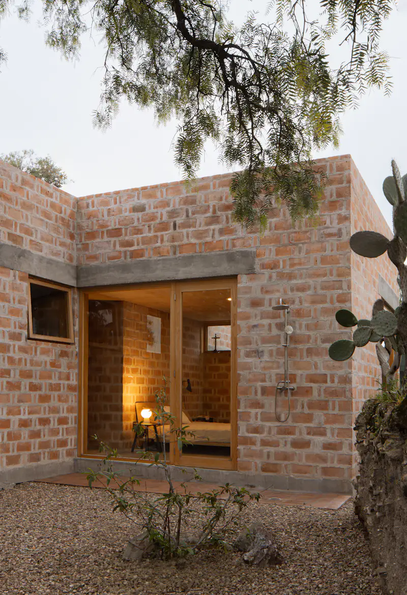 Photo 4 of 11 in This Brick House Melds Mexican and Nordic Traditions ...