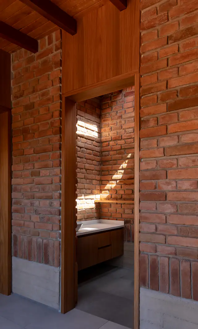 Photo 9 of 15 in The Bricks of This Quito Home Were Handmade at the ...