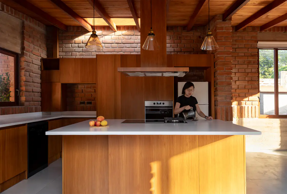 Photo 7 of 15 in The Bricks of This Quito Home Were Handmade at the ...