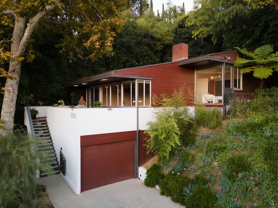 Photo 7 of 10 in Richard Neutra’s Landmark “Bonnet House” Lists for $2.499M in Hollywood Hills ...