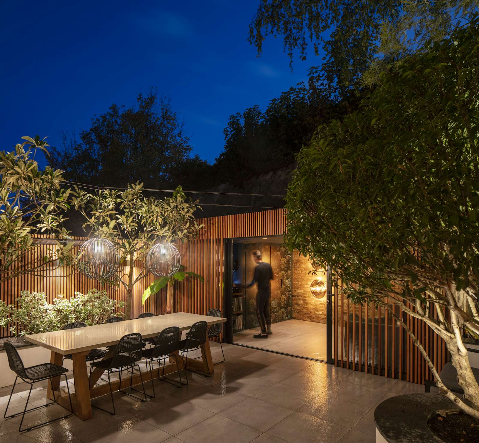 Photo 12 of 14 in Timber Slatting Steals the Show at This Renovated ...