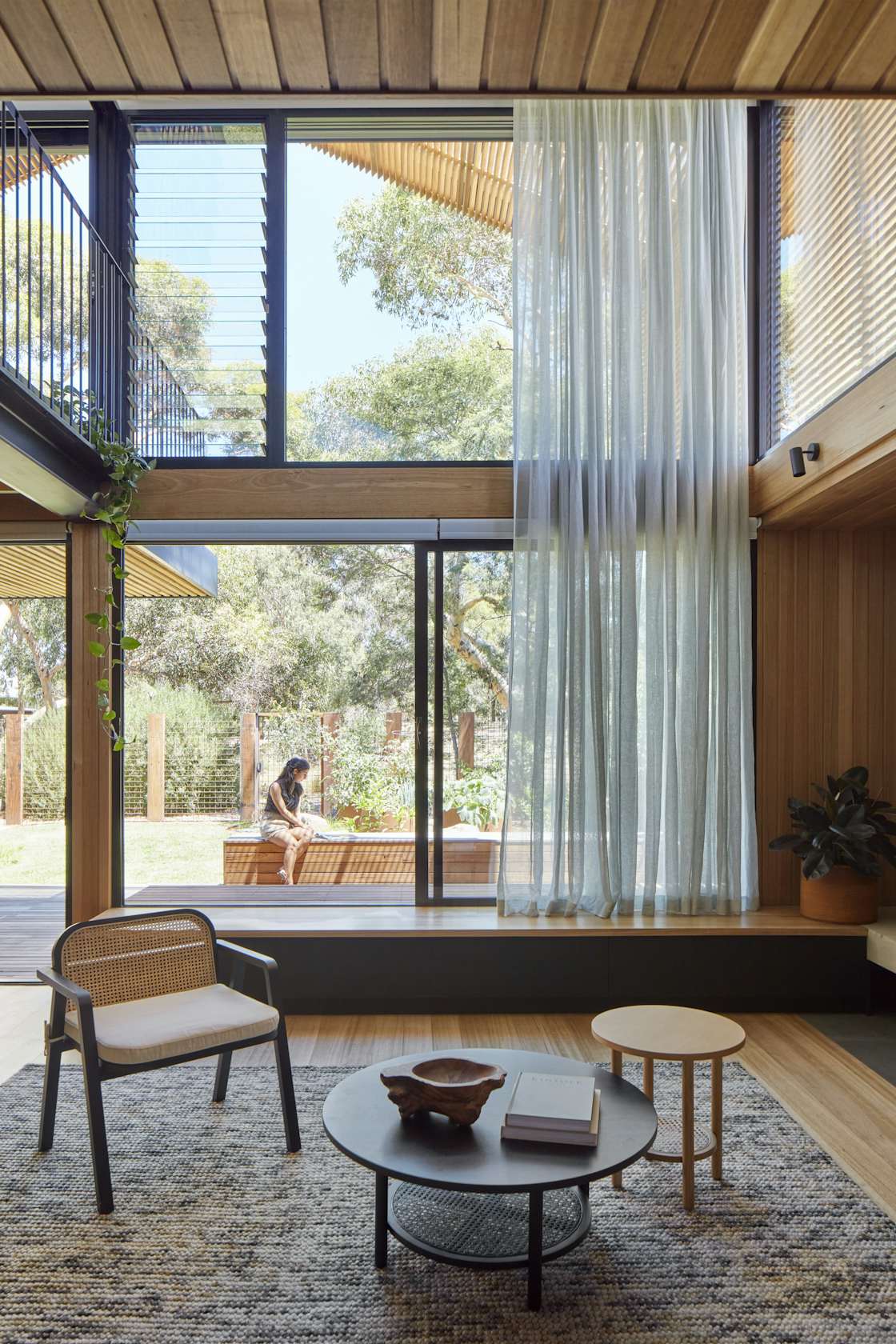 Photo 2 of 15 in A Soaring Timber Extension Revs Up a Quiet Suburban ...