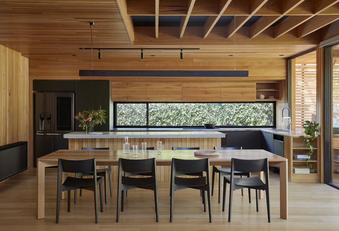 Photo 6 of 15 in A Soaring Timber Extension Revs Up a Quiet Suburban ...