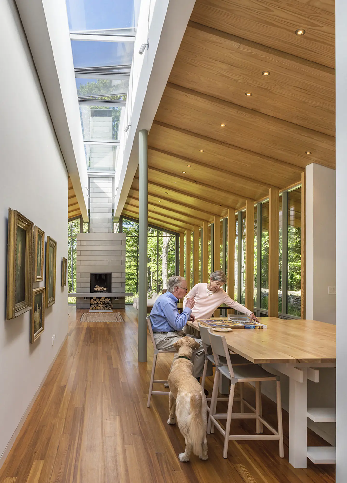 Photo 7 of 14 in A Home Designed for a Couple Aging in Place Features ...