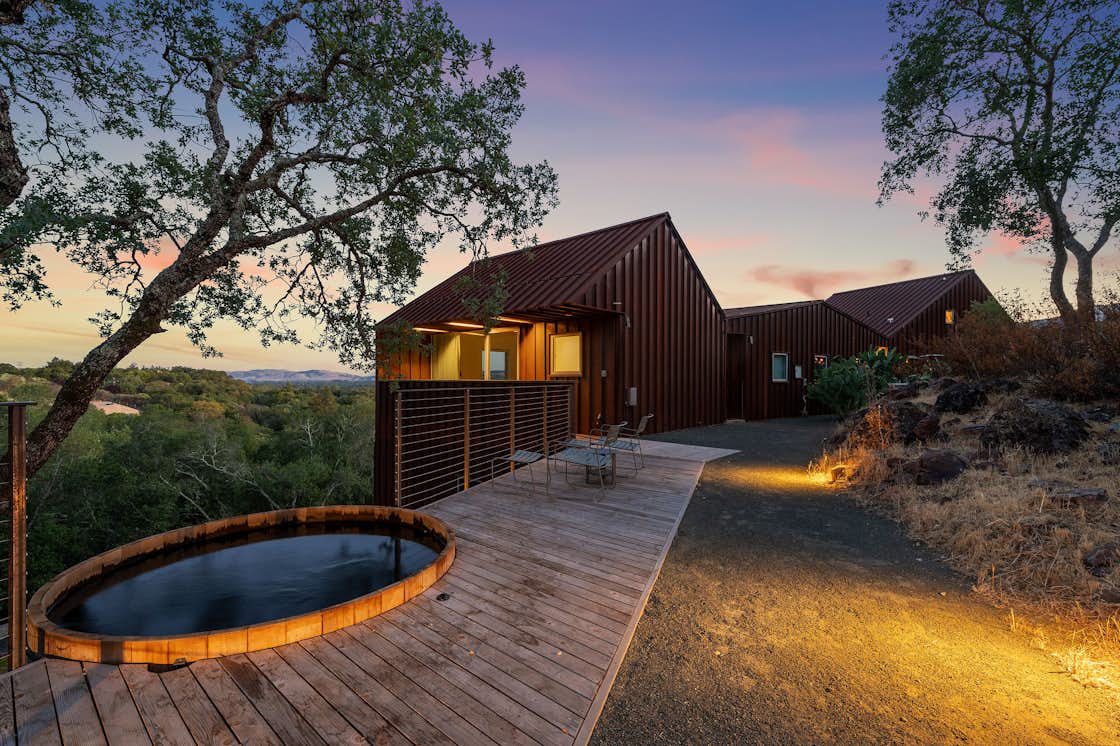 Photo 11 of 13 in A Cor-Ten Steel Home Set on Six Acres in California ...