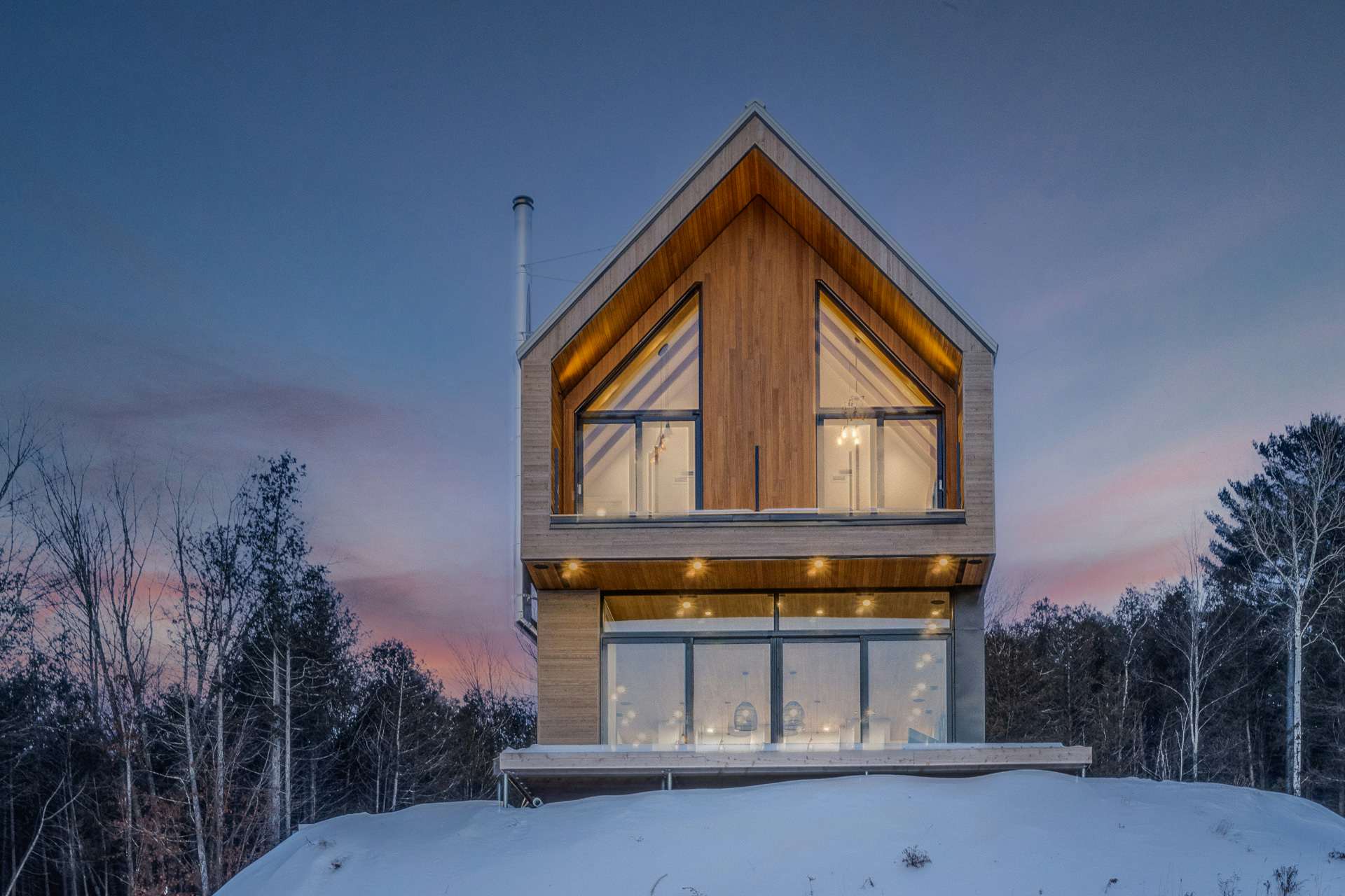 Photo 4 of 44 in The Scandinavian on a Pond by Construction Memphré - Dwell