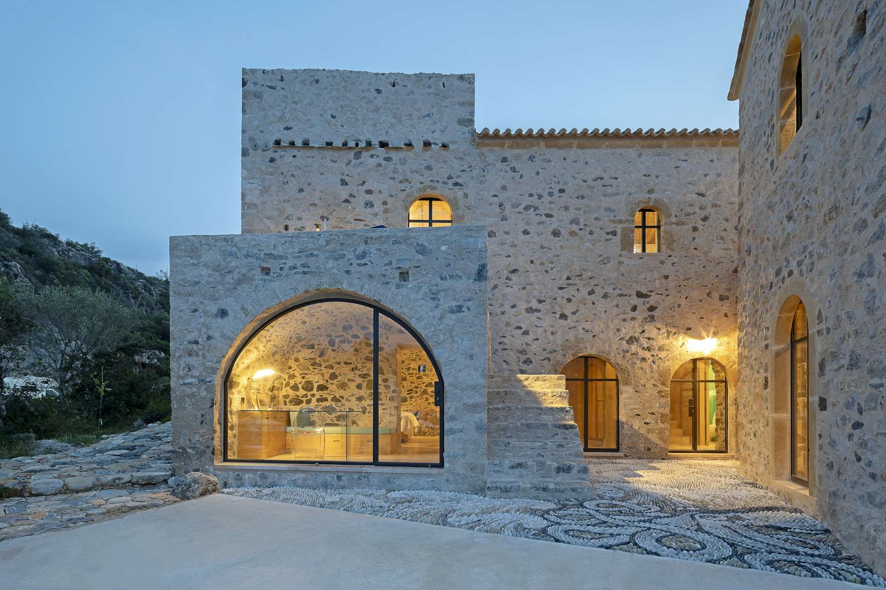 Photo 3 of 20 in A Historic Fortress in Greece Becomes a Ruggedly ...