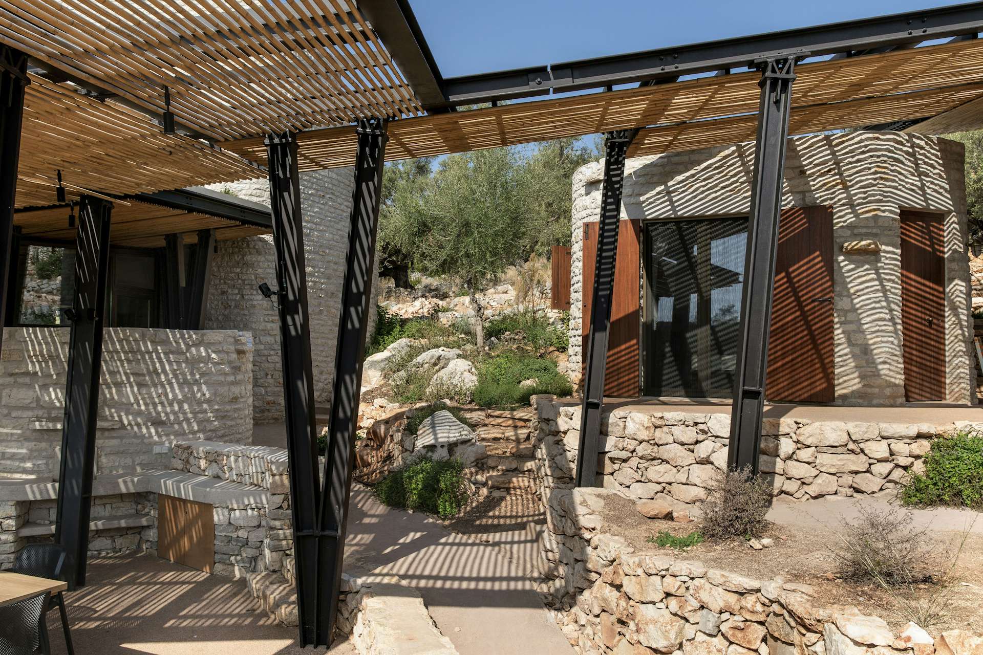 A Cluster of Earthy, Stone-Built Huts Form a Far-Out Retreat in Greece ...